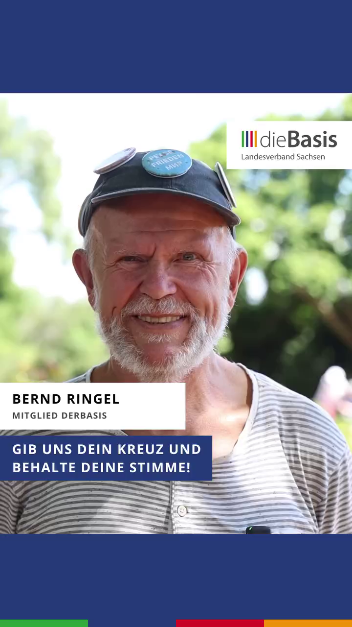Bernd Ringel, stolzes Mitglied bei der dieBasis ... - Landesverband Sachsen | dieBasis